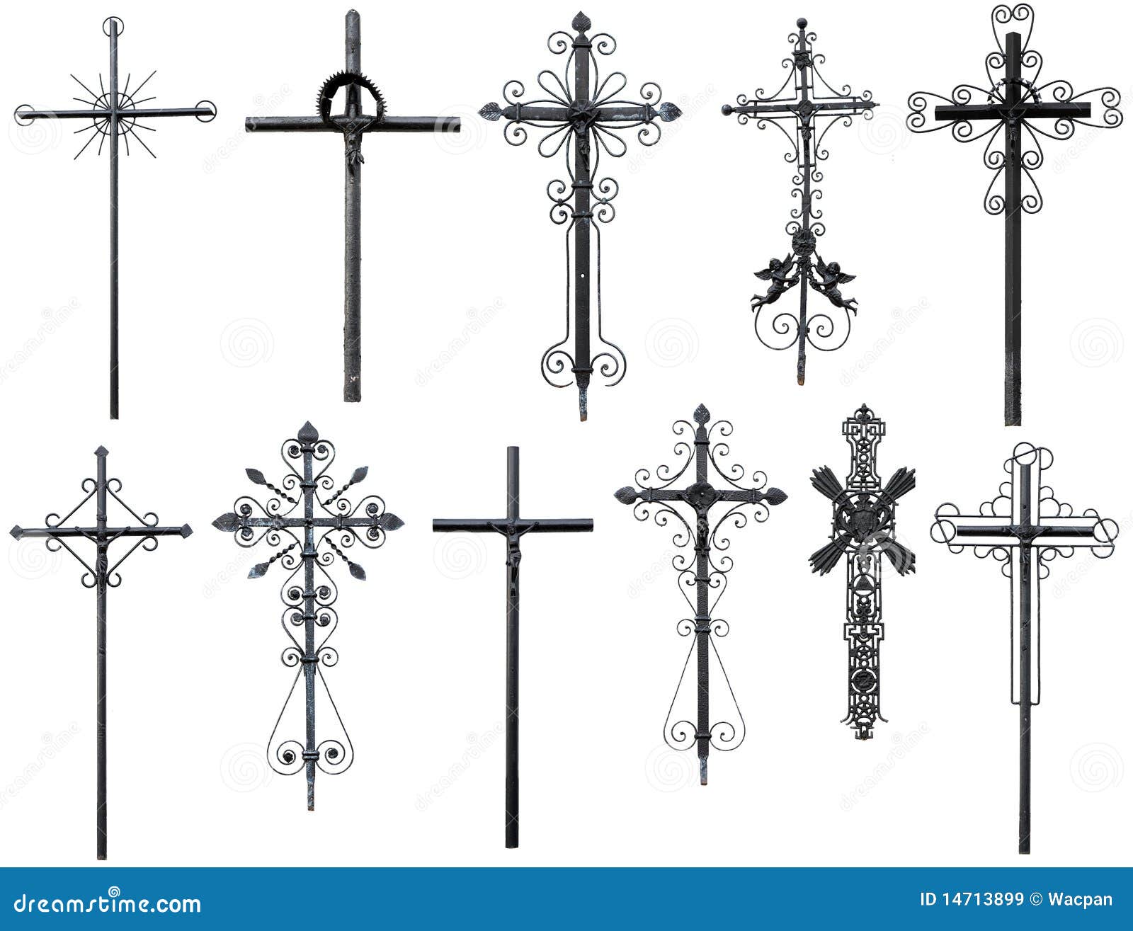 Croix chrétienne stylisée image stock. Image du signe - 14713899