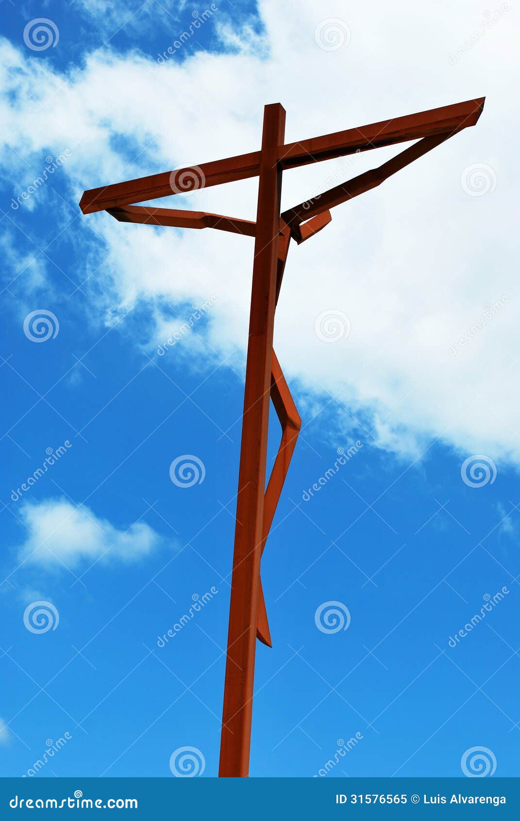 Croix moderne image éditorial. Image du dieu, christ - 31576565