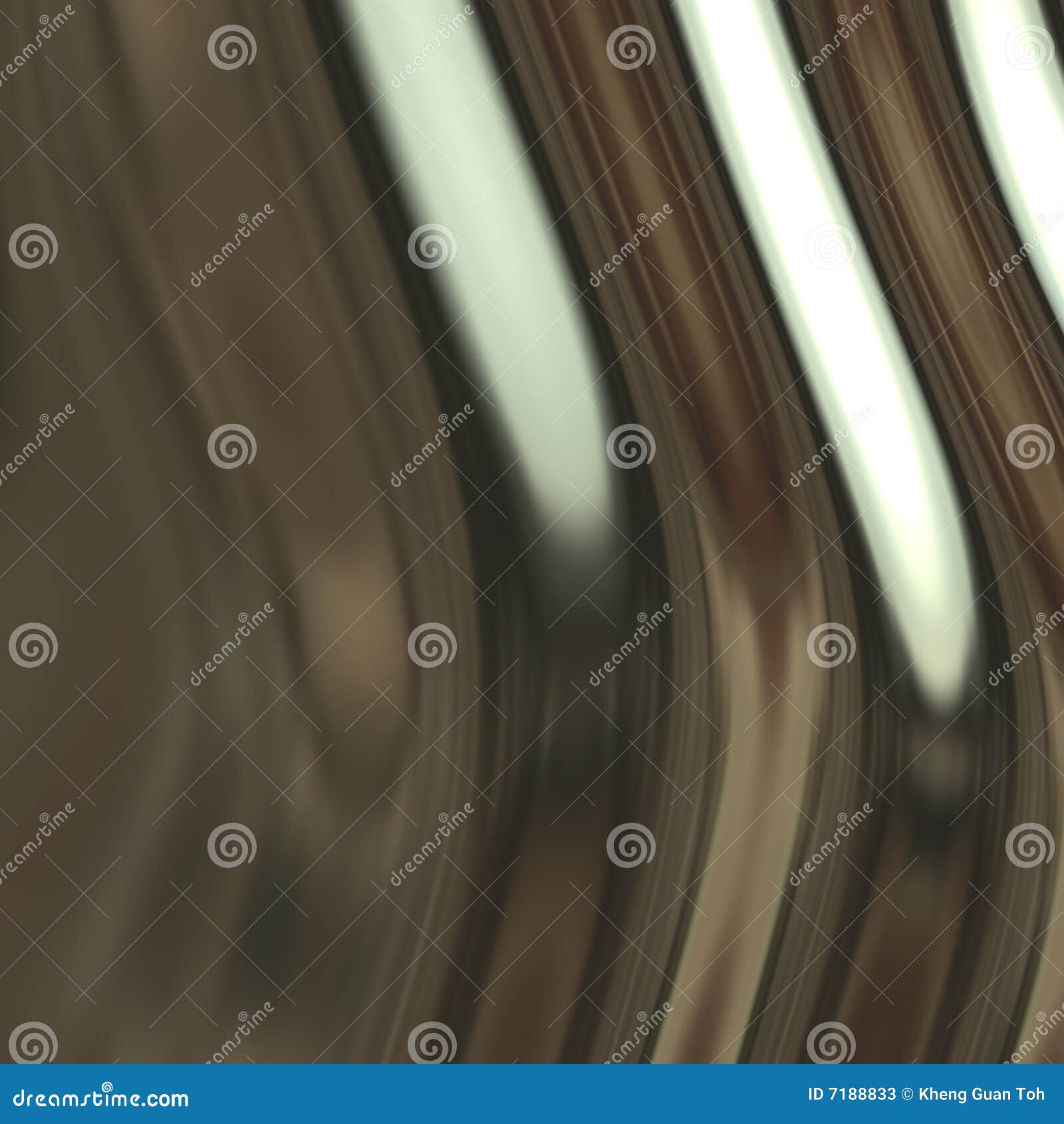 Cromo combado del metal stock de ilustración. Ilustración de cromo ...