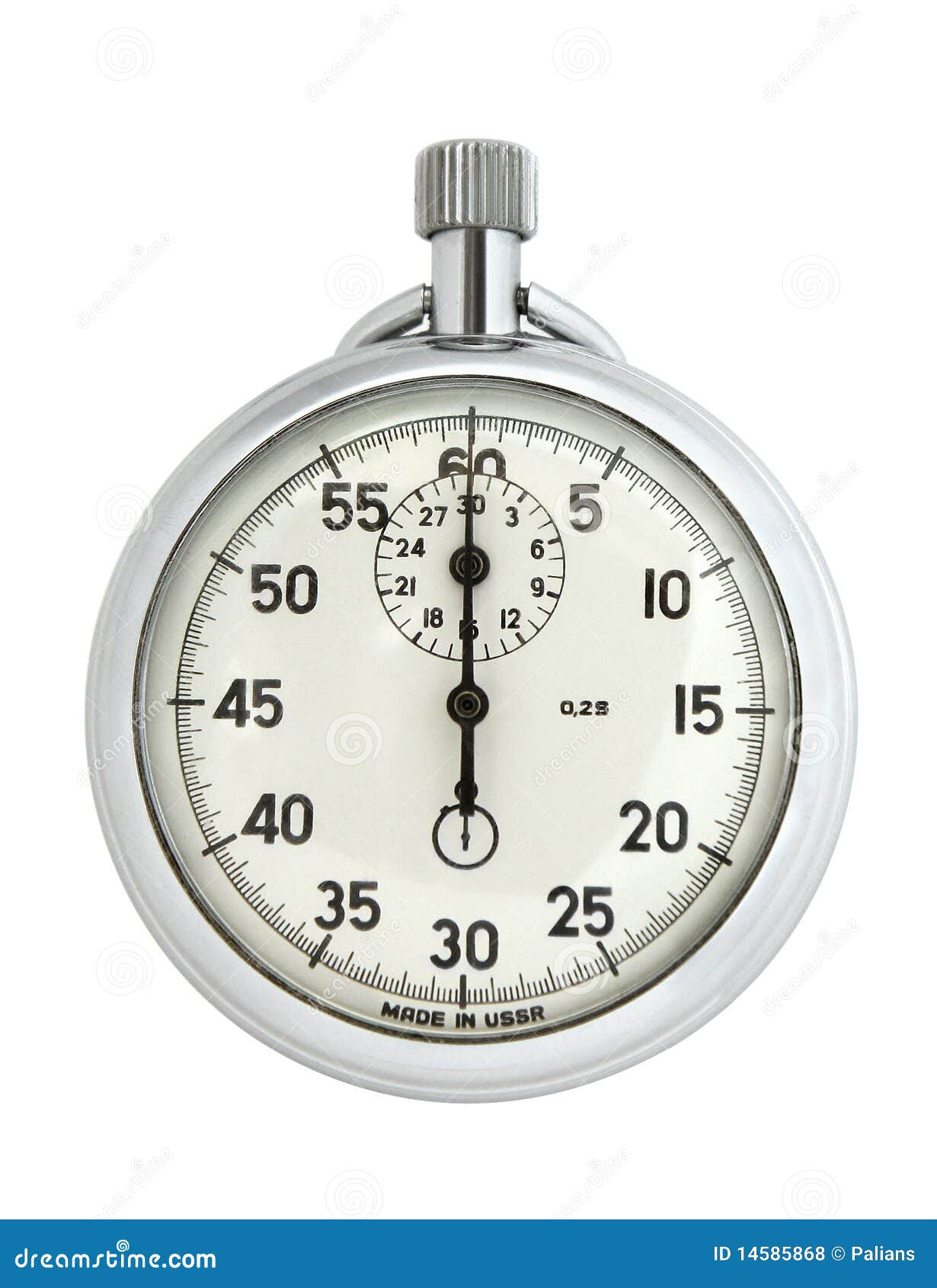 Cronometro fotografia stock. Immagine di pulito, funzionare - 14585868