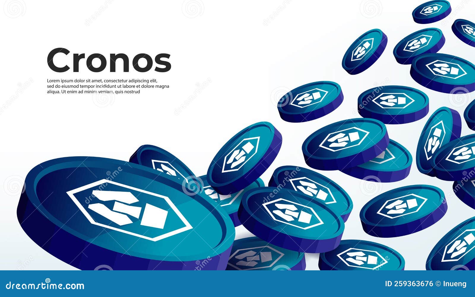 Cronos CRO Cryptocurrency Concept Banner Background Stock Vector ... Cronos CRO Cryptocurrency Concept Banner Background Stock Vector ...