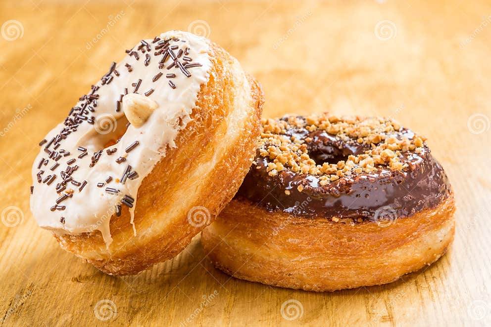 Cronuts stock image. Image of croughnut, breakfast, fashionable - 42584027