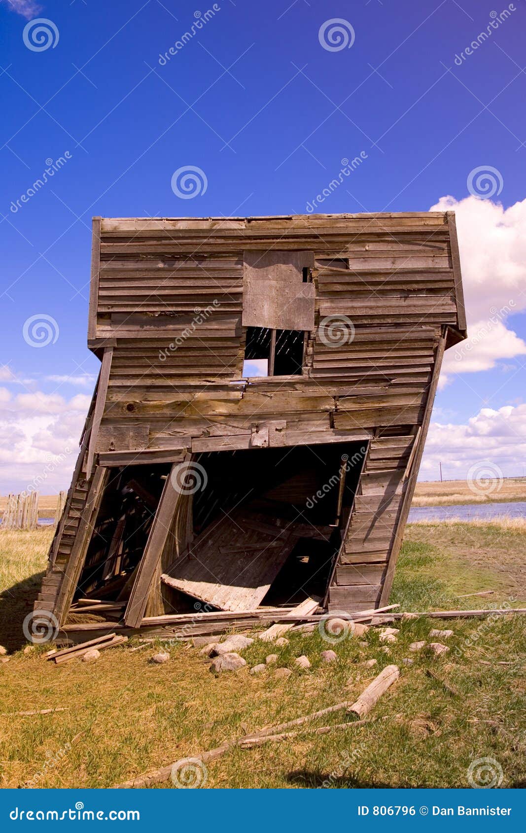 Crooked Barn 1 stock photo. Image of fences, farms, barn - 806796