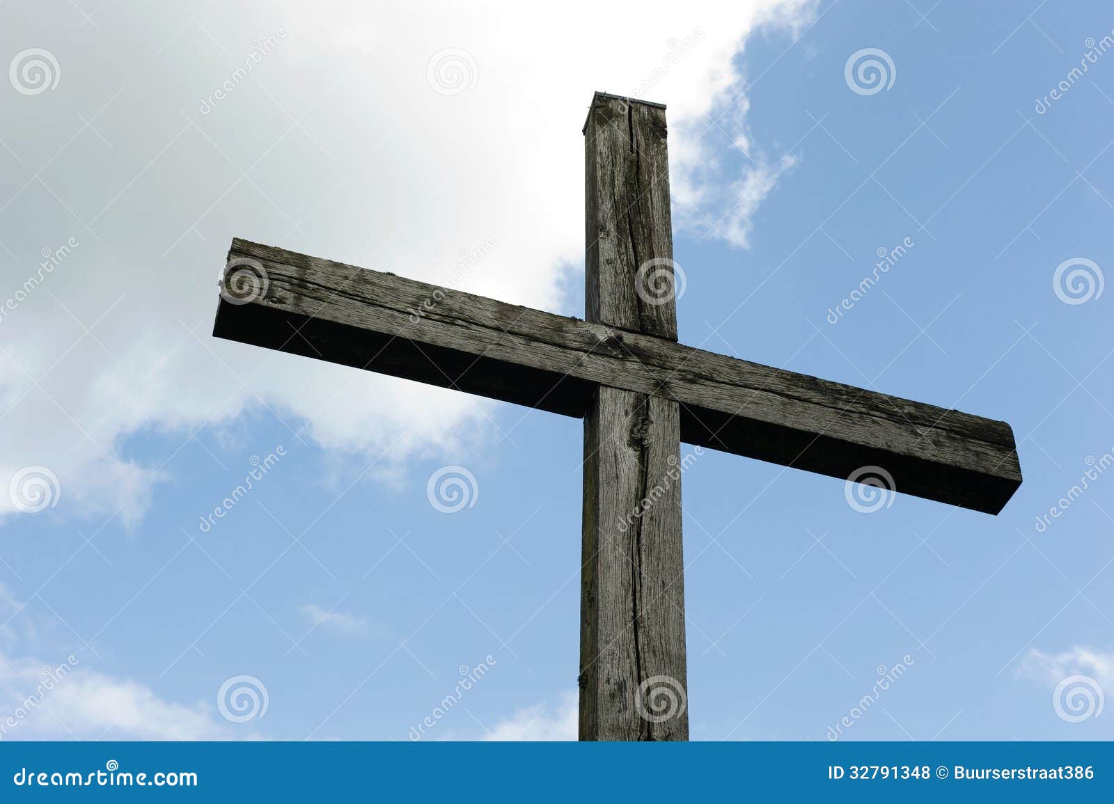 Croos de la madera foto de archivo. Imagen de catolicismo - 32791348