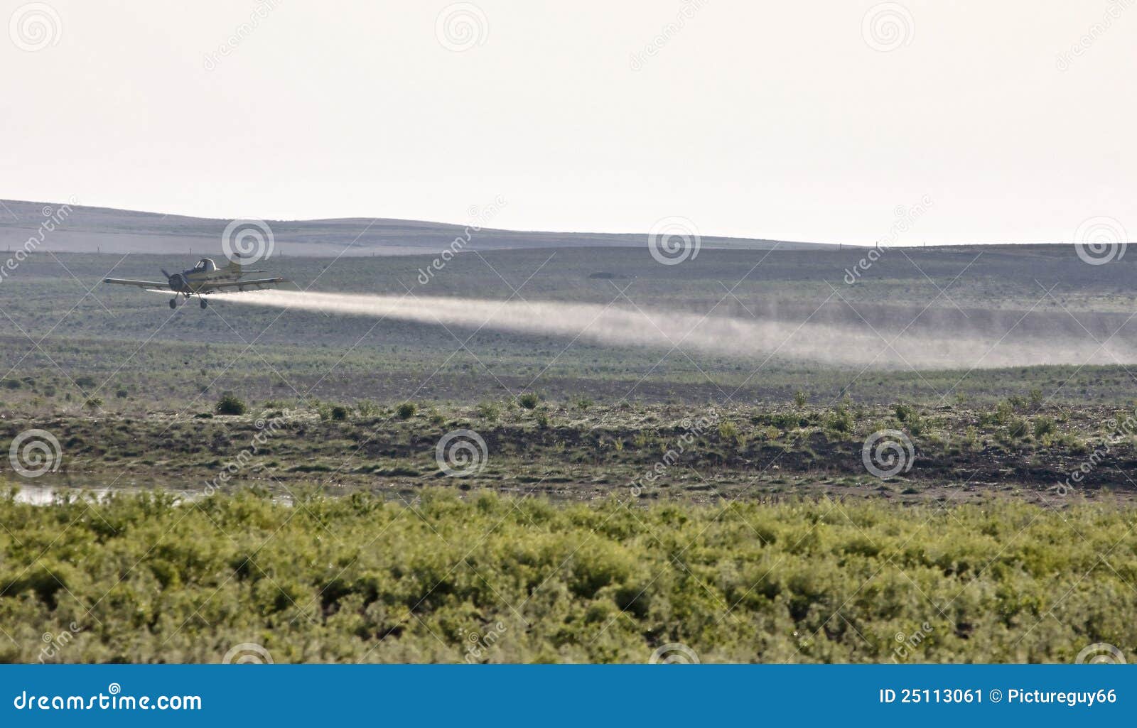 Crop Duster stock image. Image of aircraft, farm, field - 25113061