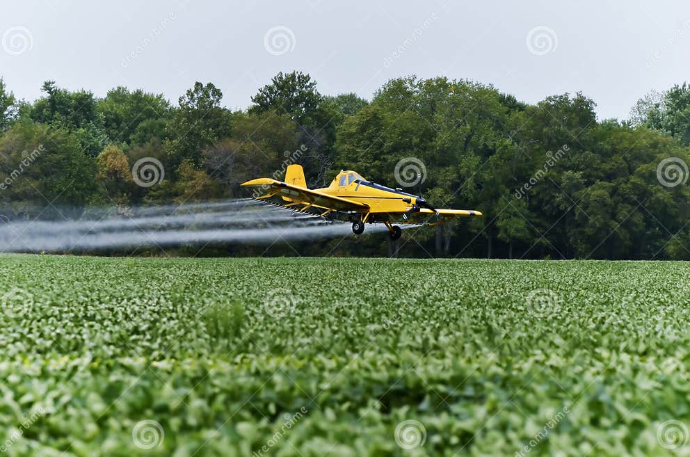 Crop duster stock image. Image of aircraft, chemical - 25883729