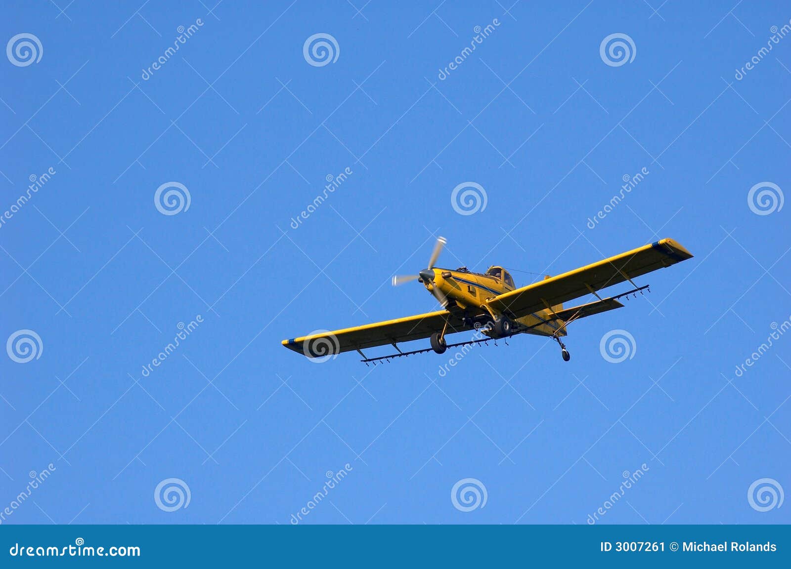 Crop duster stock image. Image of aircraft, agriculture - 3007261