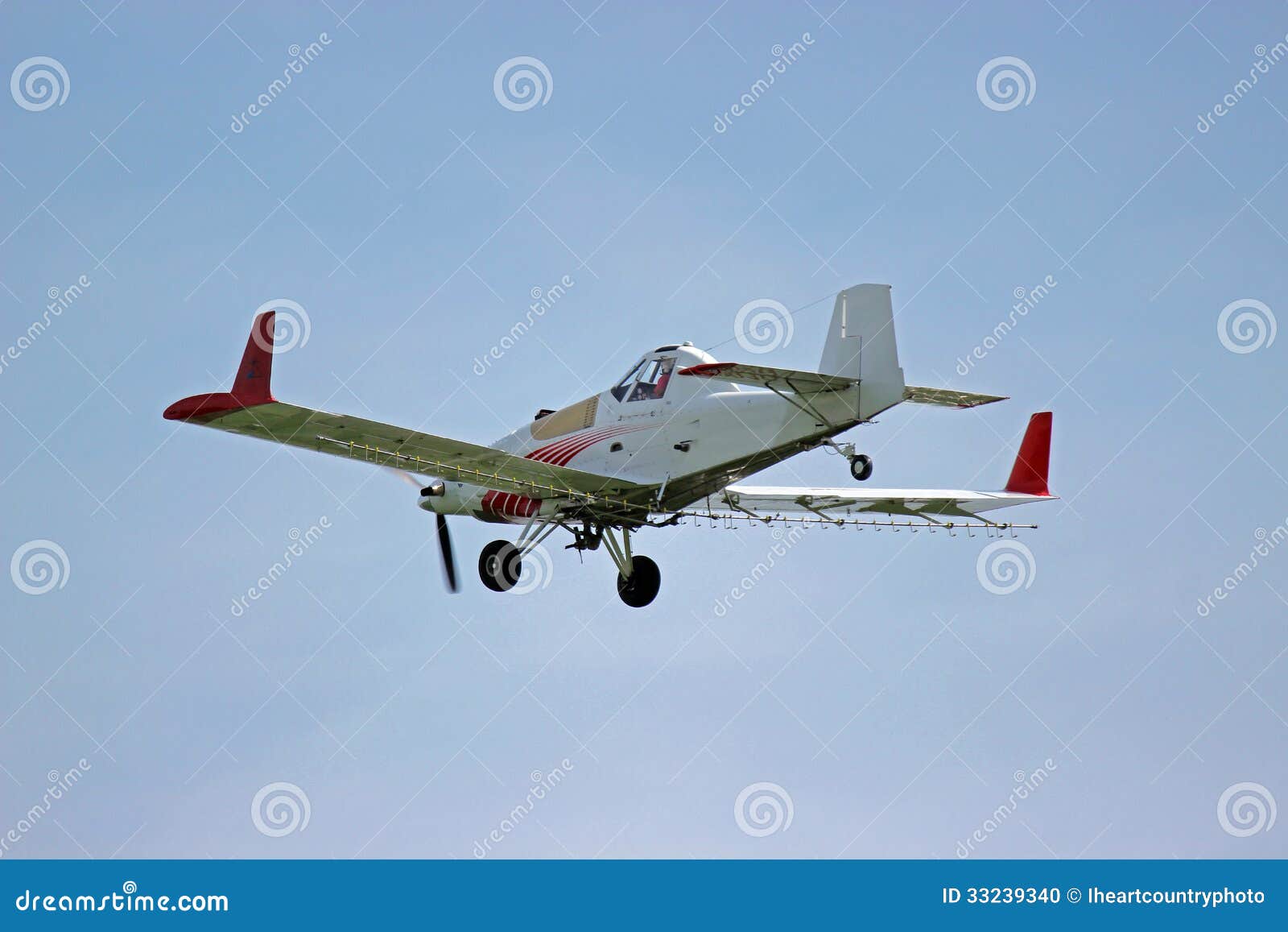 Crop Duster Airplane stock photo. Image of agricultural - 33239340