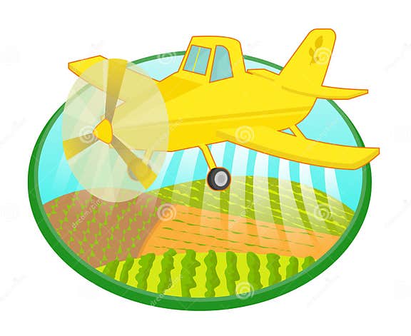 Crop Duster stock vector. Illustration of plane, aviation - 85873604