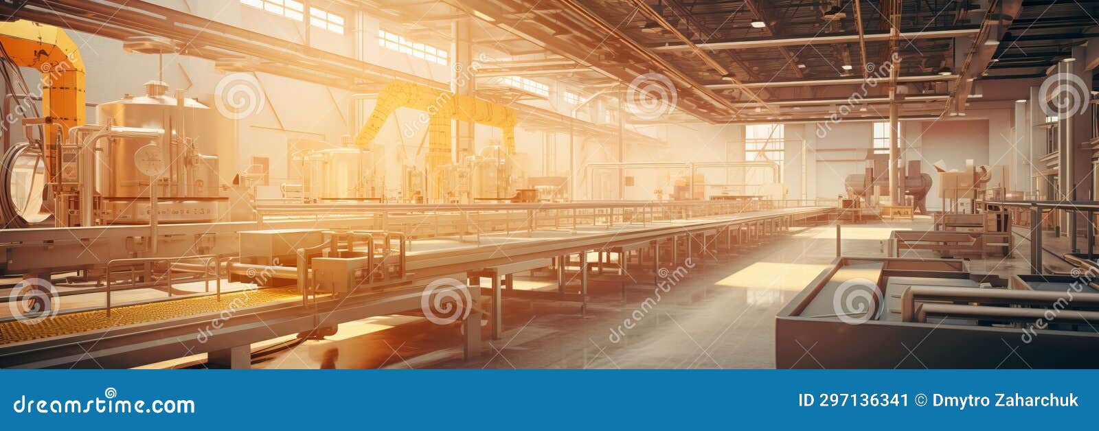 Crop Processing Plant with Conveyor Belts, Sorting Machines and ...