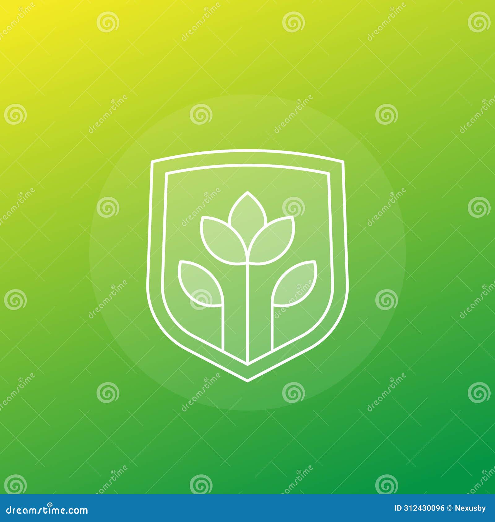 Crop Protection Vector Line Icon Stock Vector - Illustration of ...