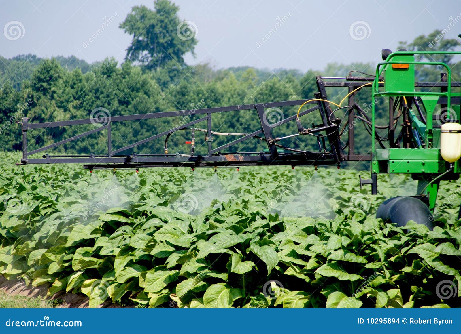 Crop Sprayer stock photo. Image of insecticide, green - 10295894
