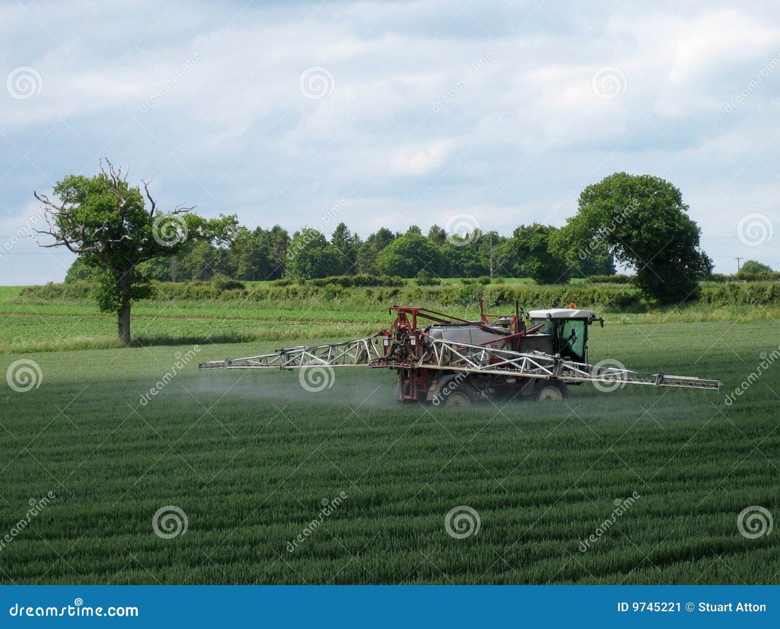 Crop Spraying C2 stock image. Image of crop, spraying - 9745221