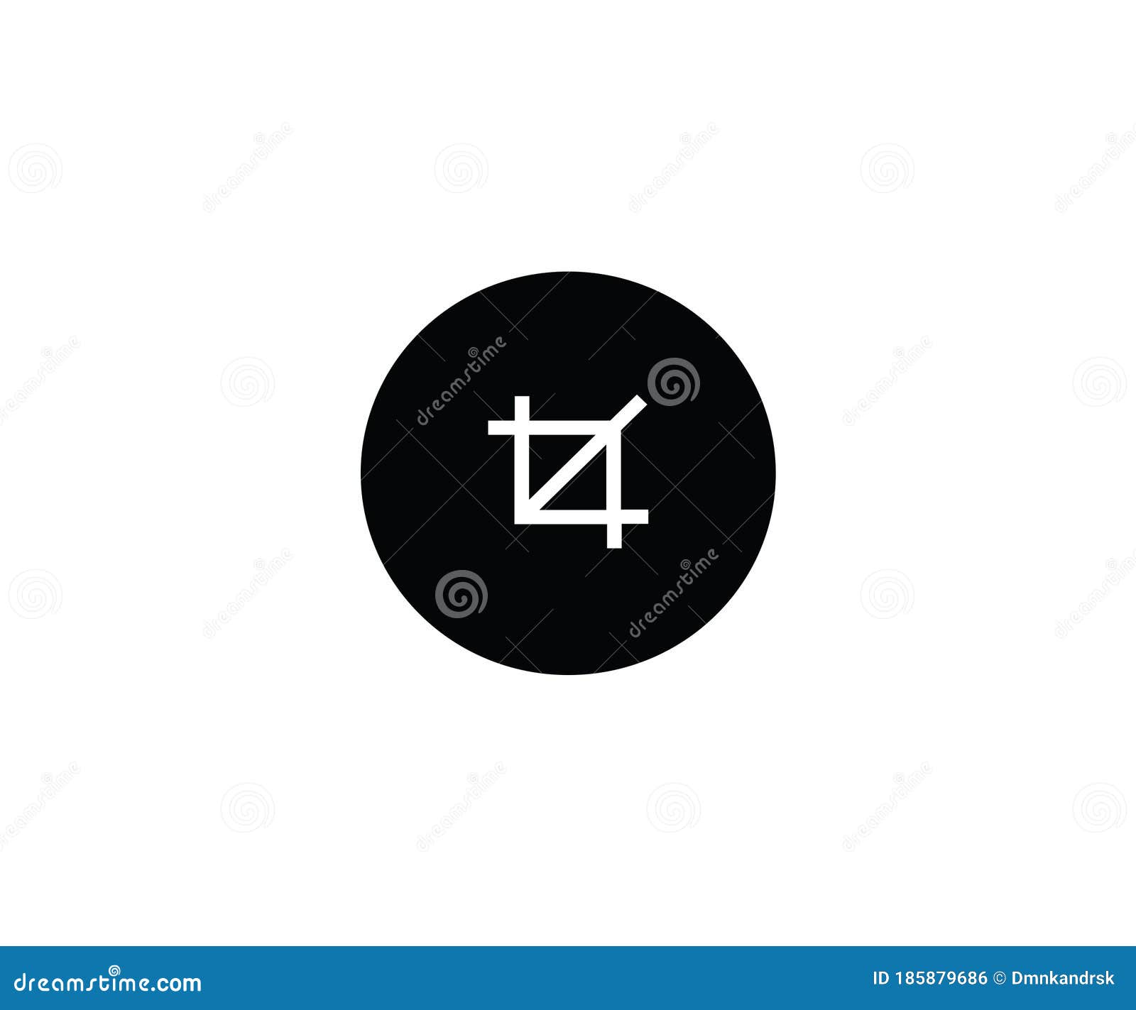 Crop symbol shape stock vector. Illustration of agricultural - 185879686