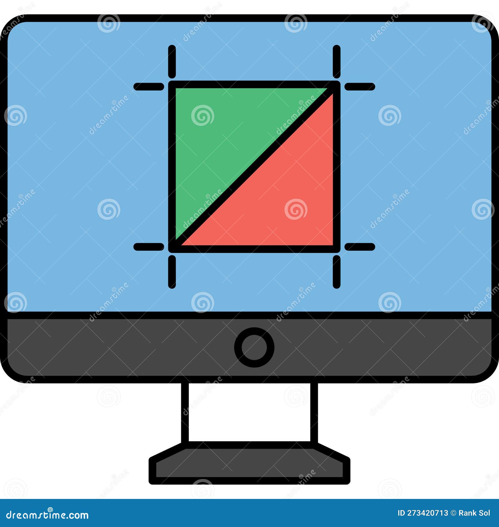 Crop Which Can Easily Edit or Modify Stock Vector - Illustration of ...