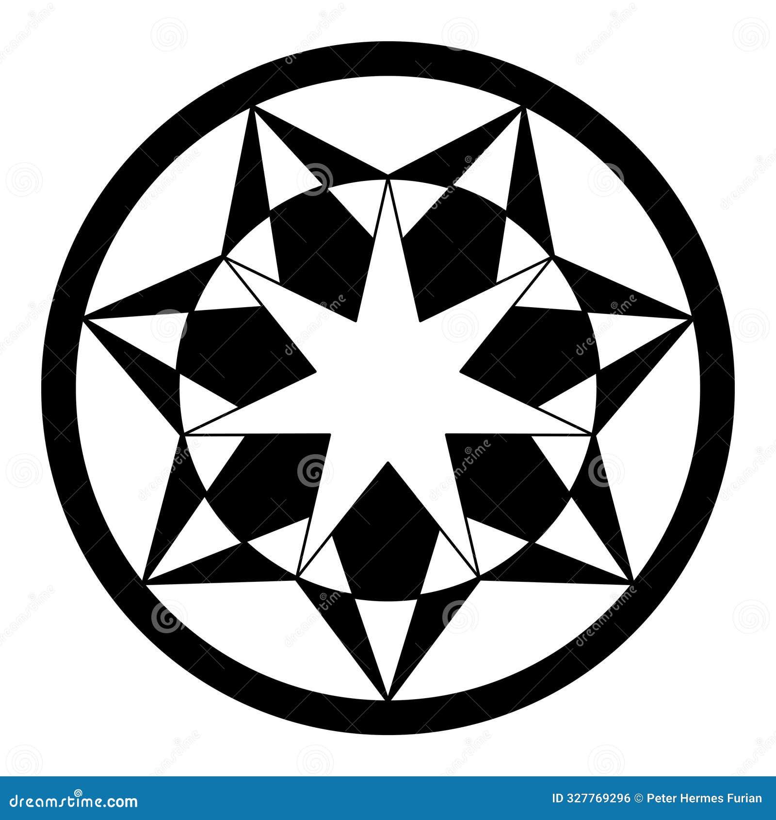 Heptagram Of The Seven Celestial Bodies Of The Week, Planet Analogies ...