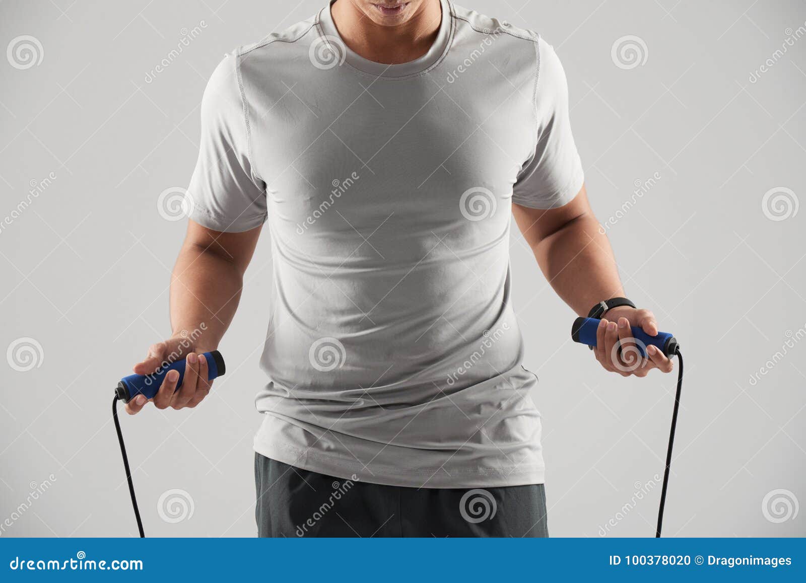 Skipping man stock photo. Image of effort, recreational - 100378020