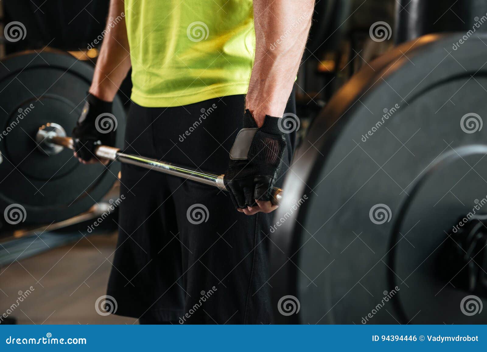 Cropped Image of a Sportsman Holding Heavy Barbell Stock Photo - Image ... Cropped Image of a Sportsman Holding Heavy Barbell Stock Photo - Image ...