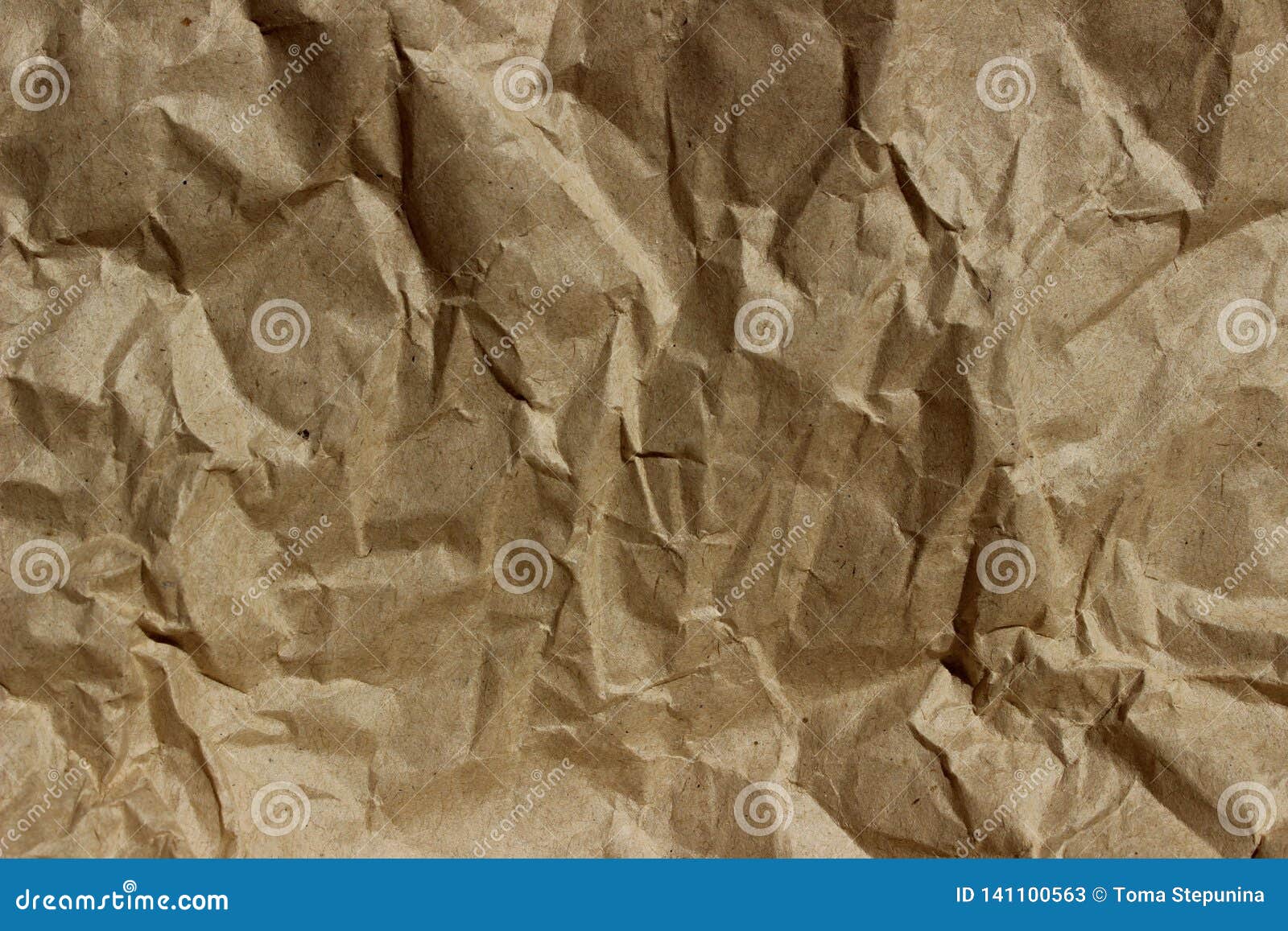 Cropped Shot of Craft Paper. Wrapping Paper Stock Image - Image of ...