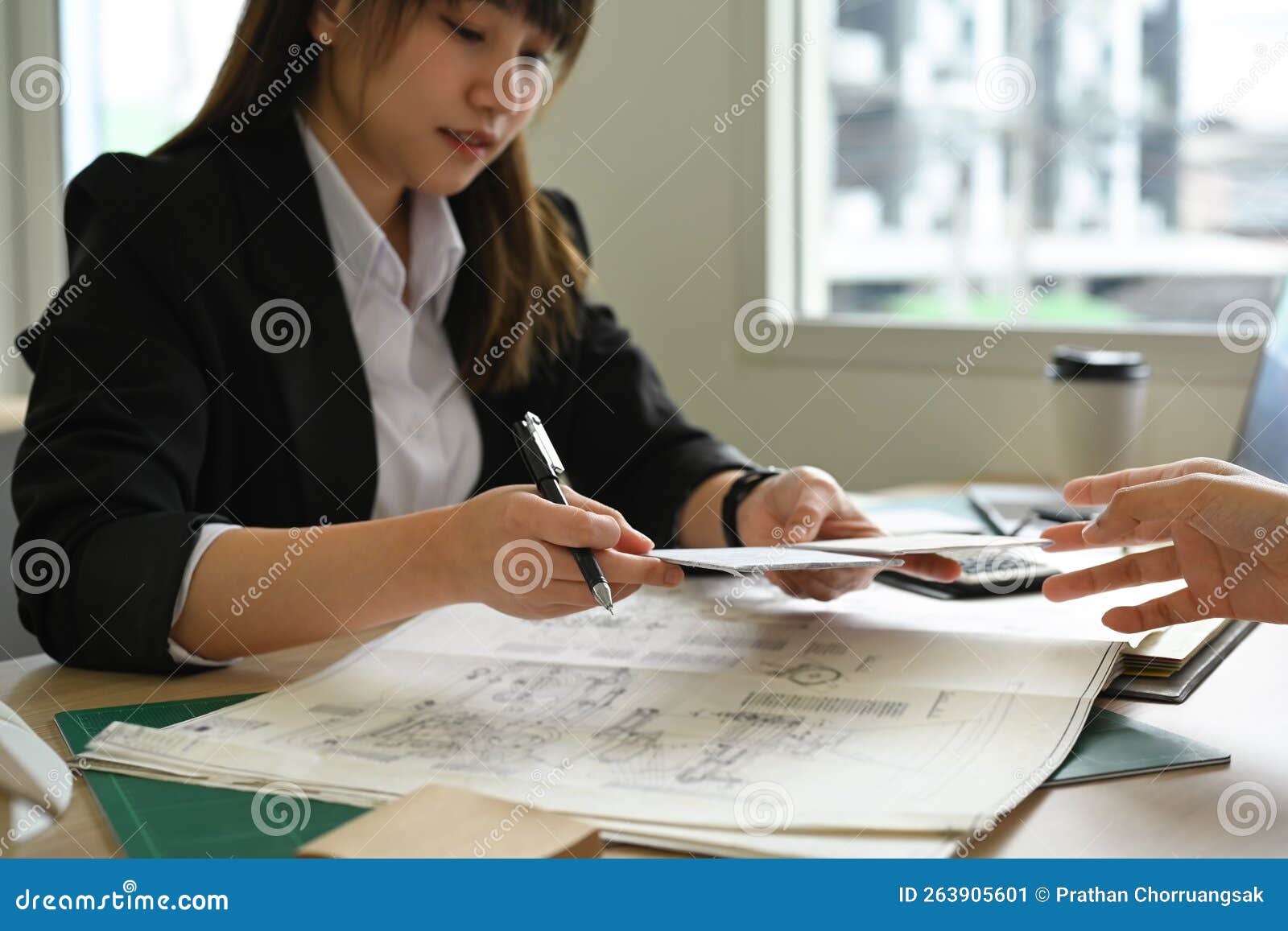 Cropped Shot of Engineer or Architect Team Brainstorming, Planning ...