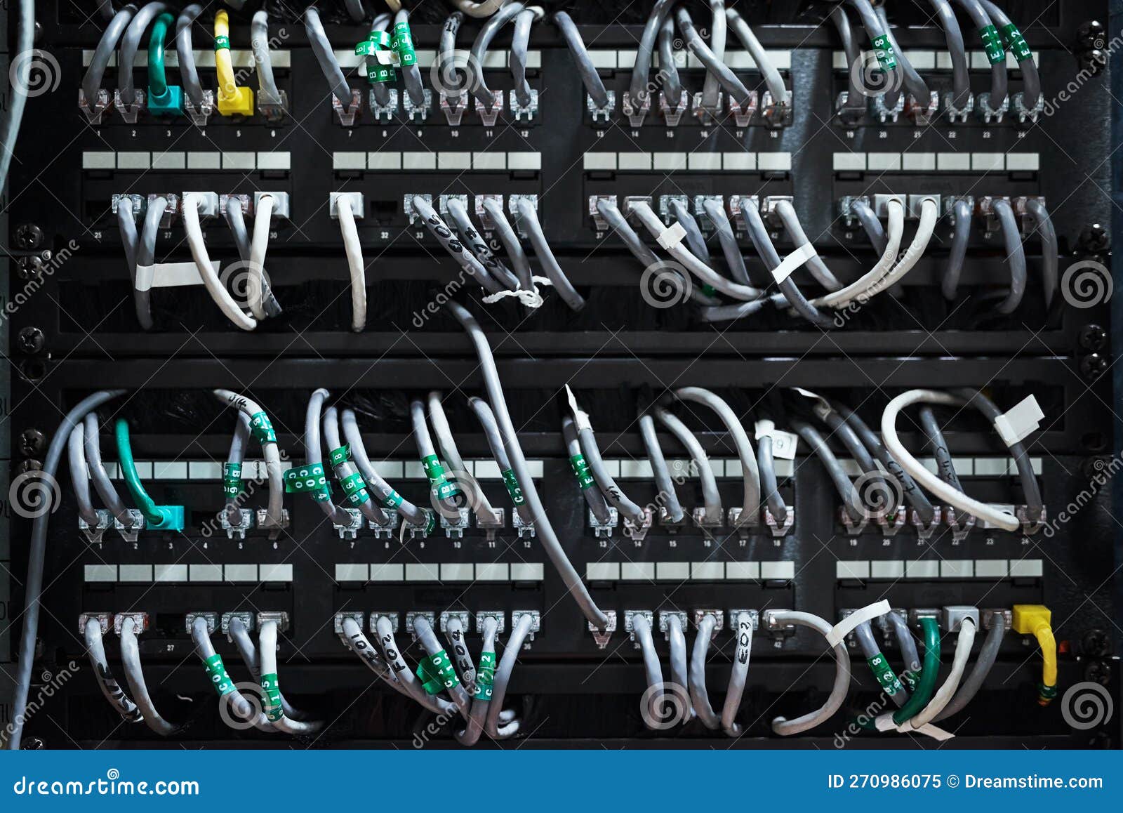 Complicated yet Efficient. Cropped Shot of the Inside of a Computer ...