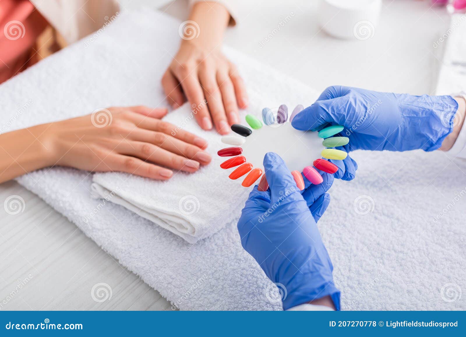 Cropped View of Manicurist Making Manicure Stock Photo - Image of ... Cropped View of Manicurist Making Manicure Stock Photo - Image of ...