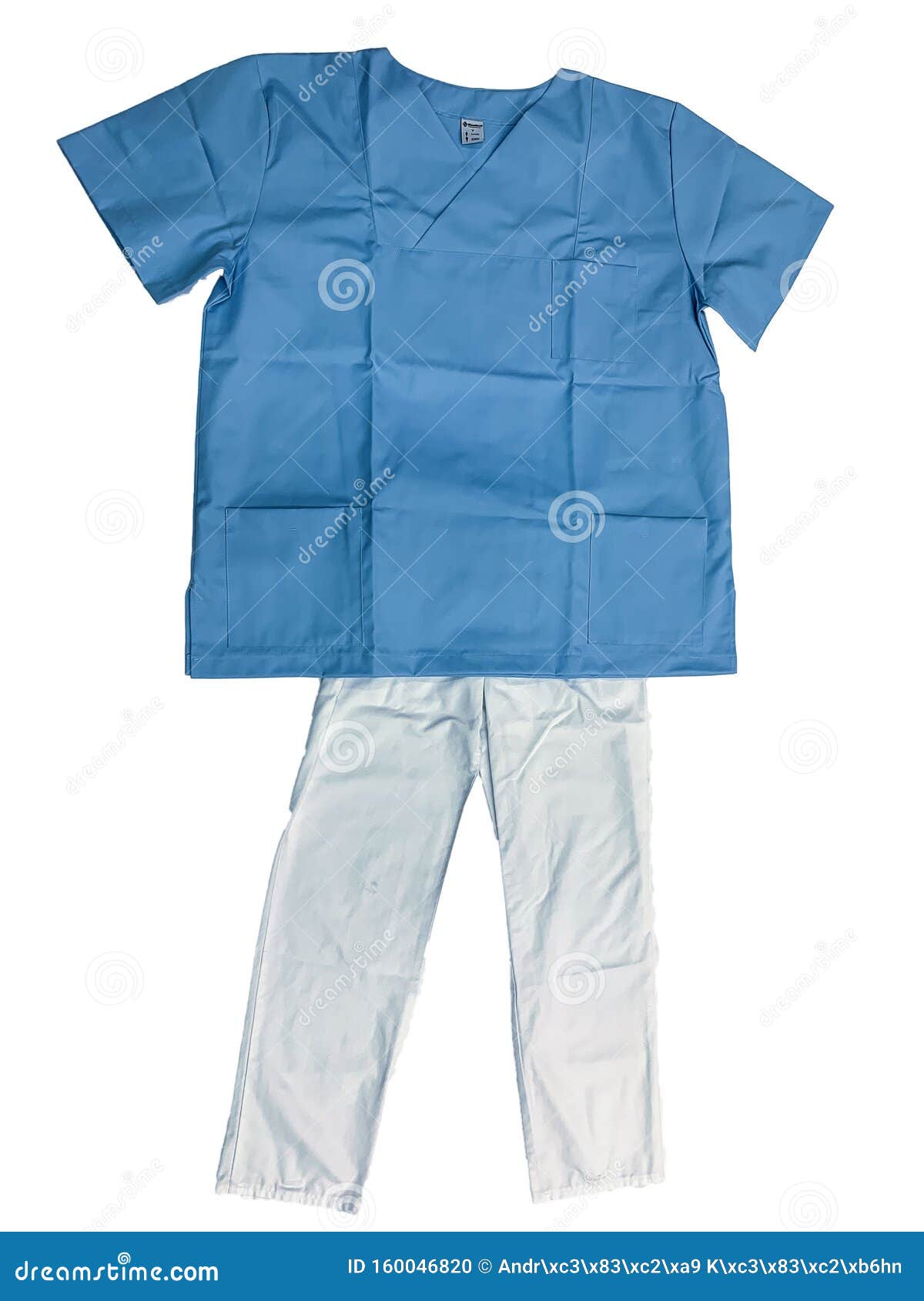 Cropped working clothes stock photo. Image of cotton - 160046820