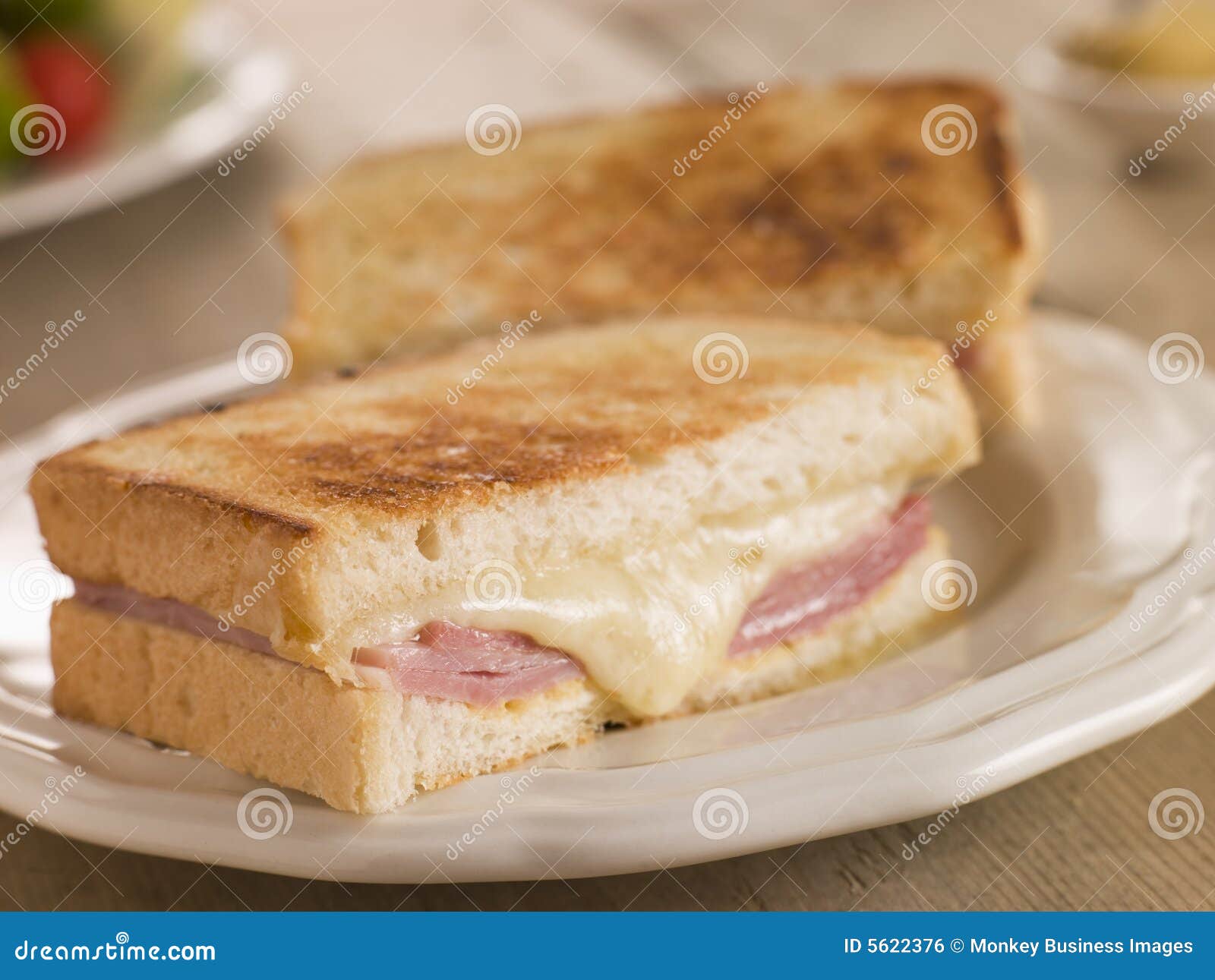 Croque Monsieur stock photo. Image of gouda, cookery, bistro - 5622376