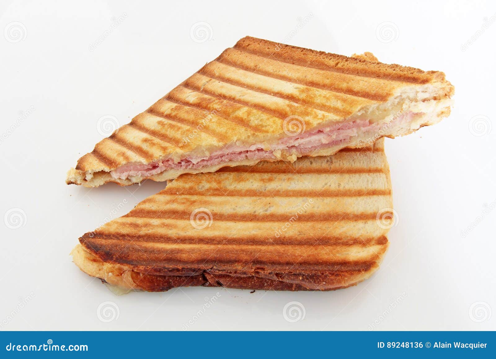 Croque-monsieur stock photo. Image of color, croquemonsieur - 89248136