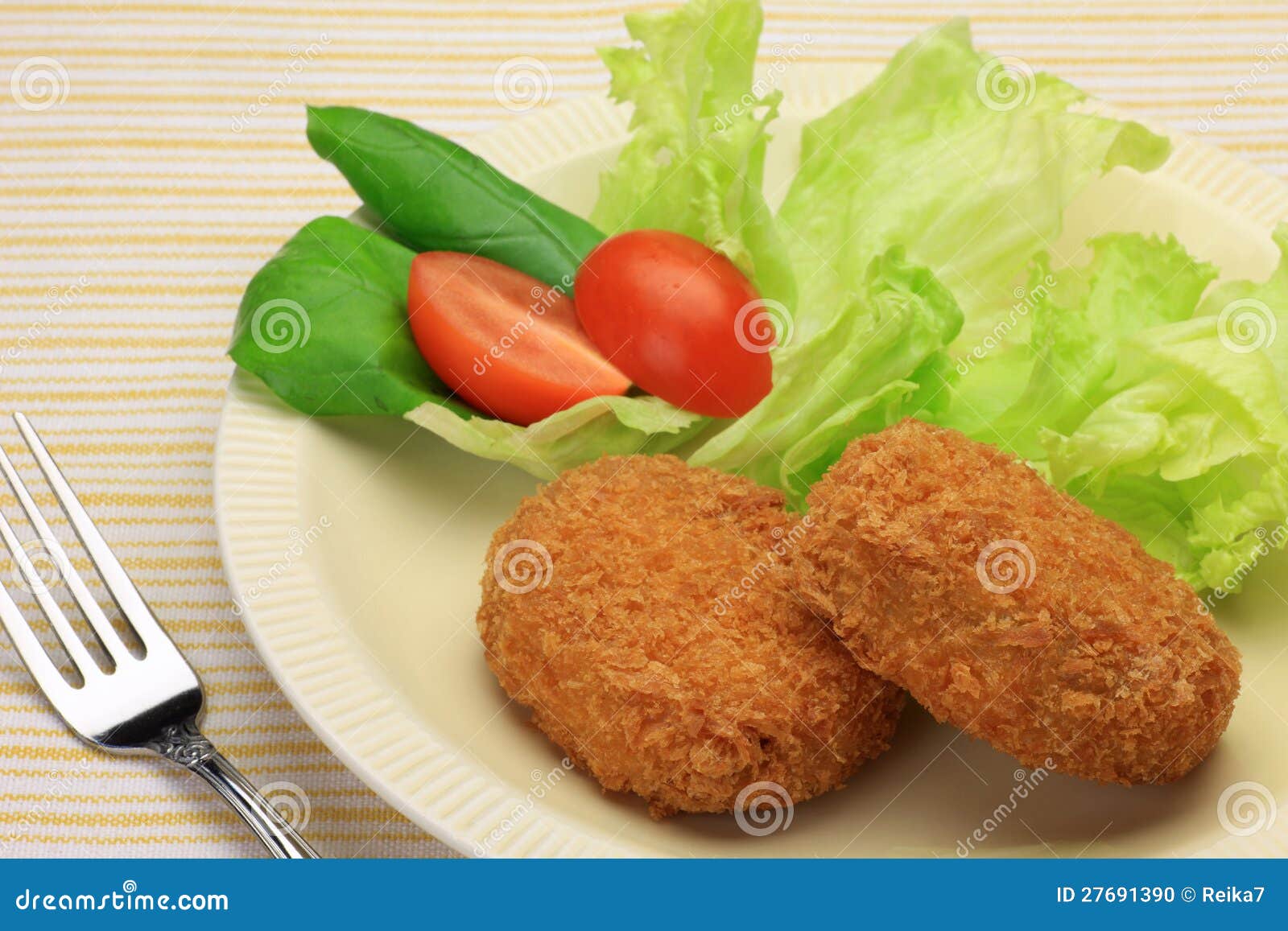 Croquette stock photo. Image of croquette, dining, dish - 27691390
