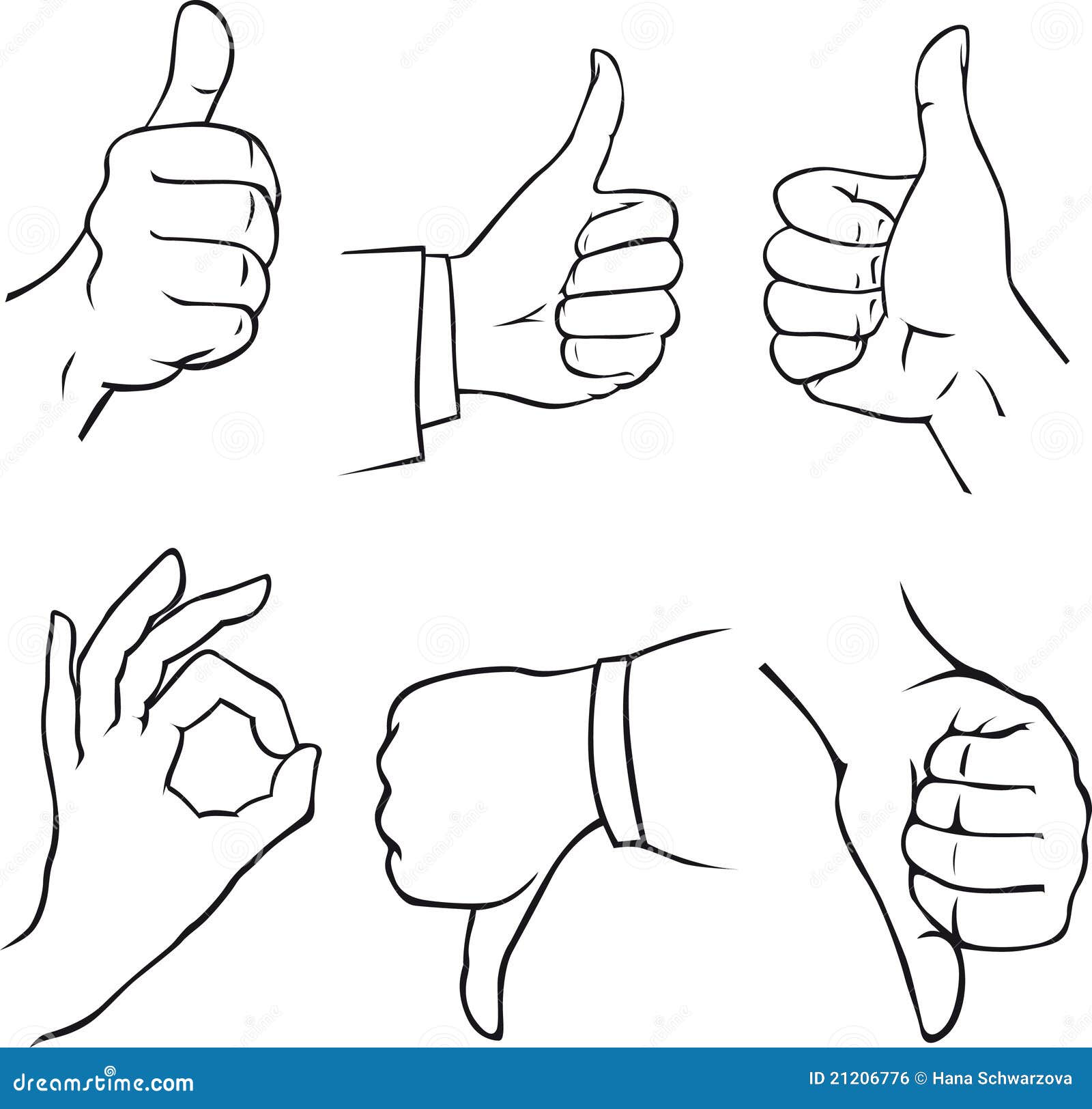 Croquis de mains illustration de vecteur. Illustration du businessman ...