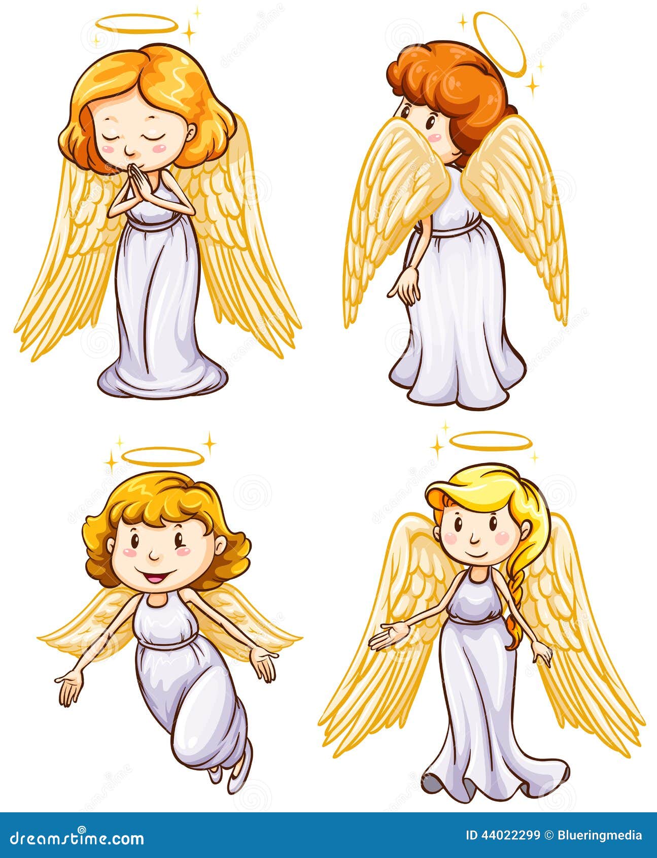 Croquis simples des anges illustration de vecteur. Illustration du ...