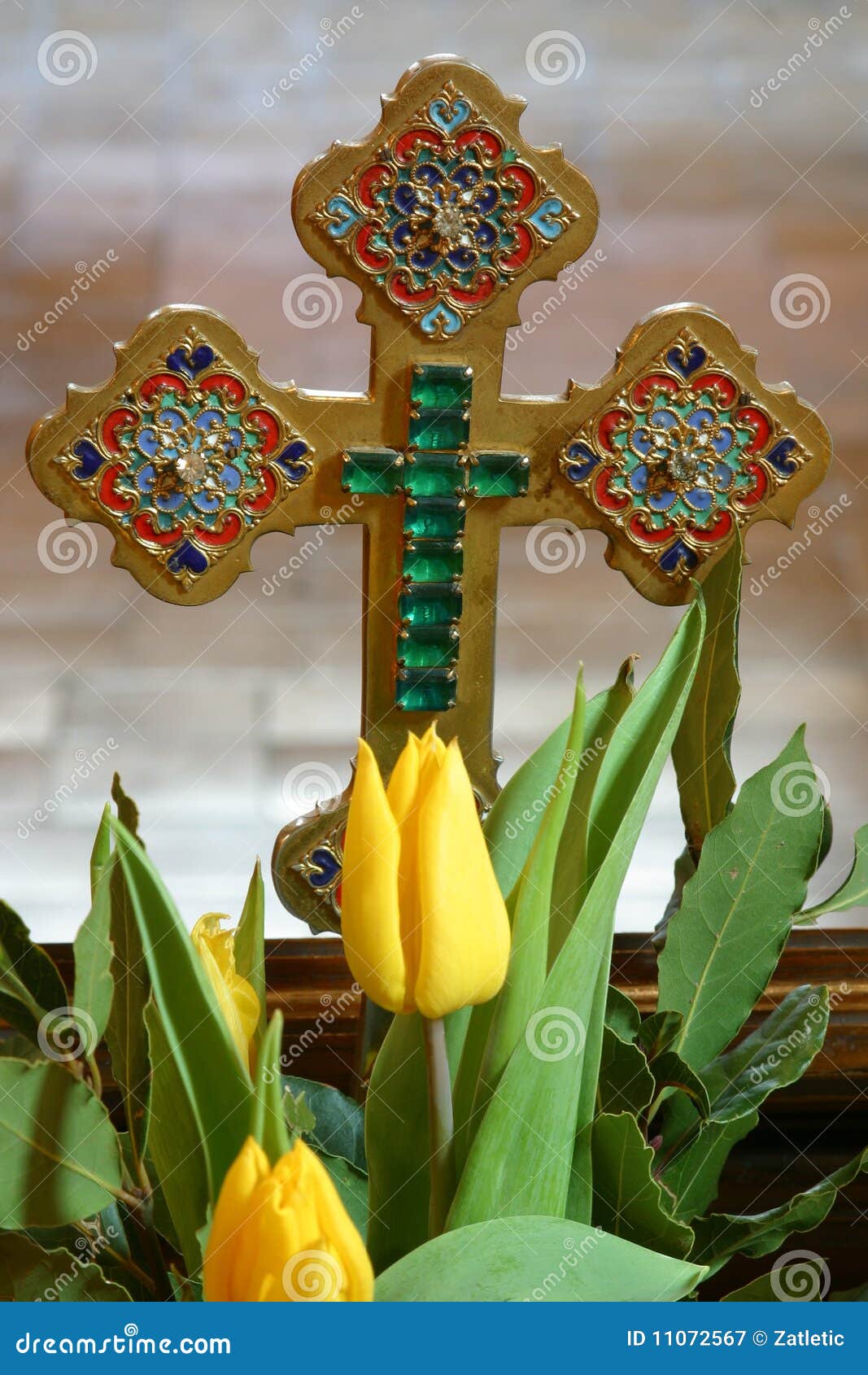 Cross stock image. Image of holiday, spring, crucifix - 11072567