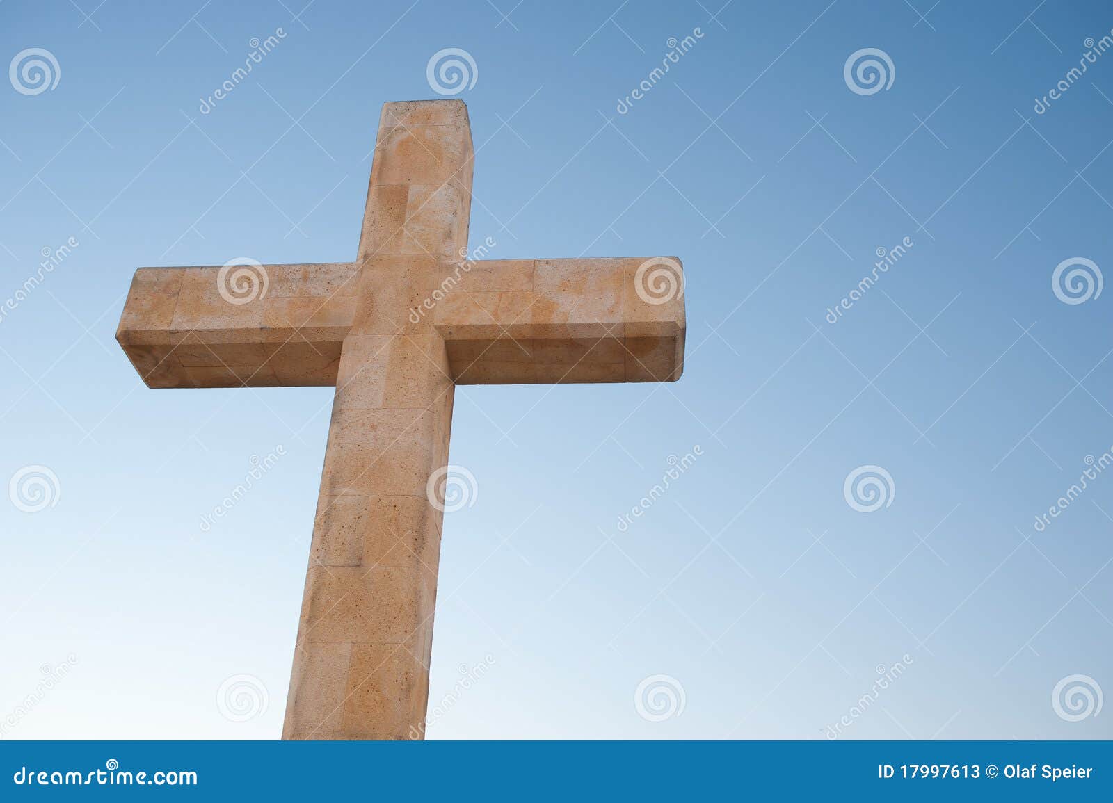 Cross stock image. Image of holy, monument, horizontal - 17997613