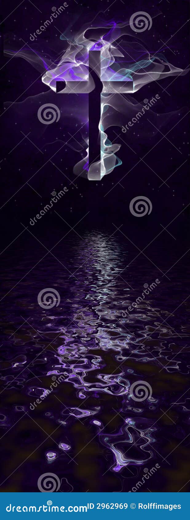 Cross stock illustration. Illustration of light, purple - 2962969