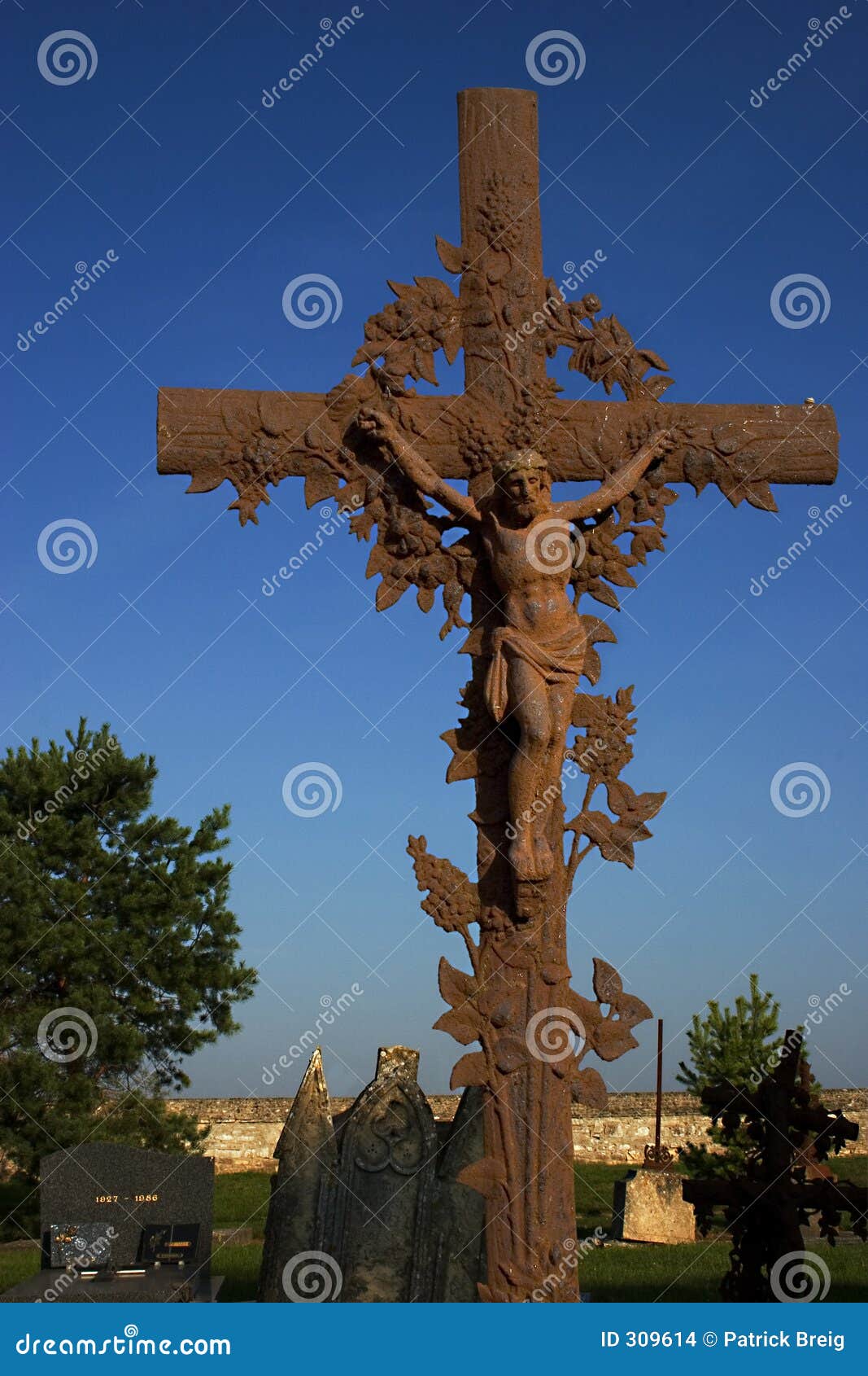 Cross. stock photo. Image of christian, morbid, christendom - 309614