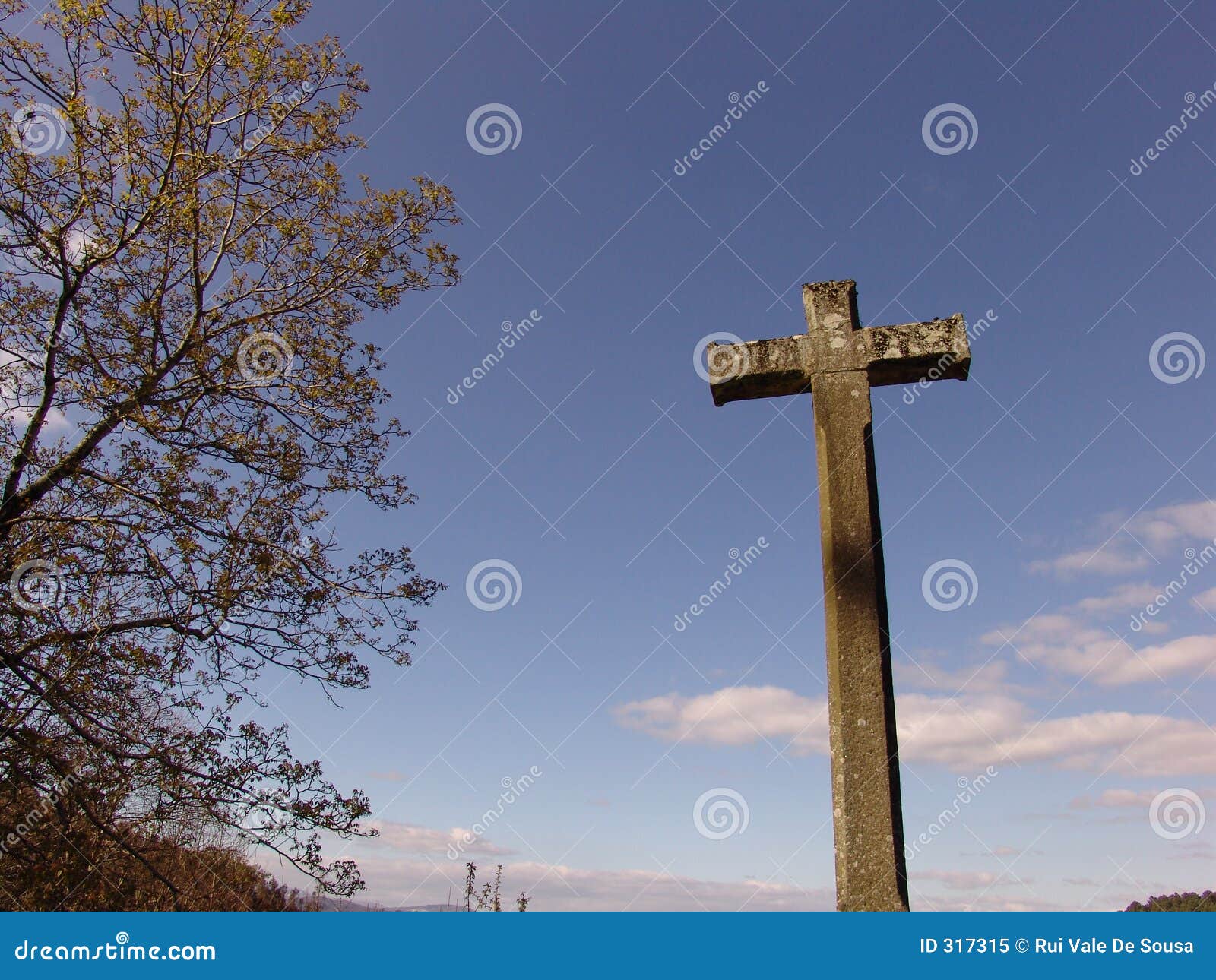Cross stock image. Image of portugal, historic, religion - 317315