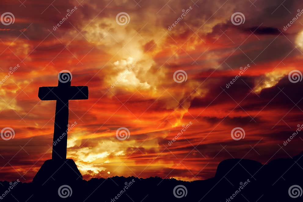 Cross stock image. Image of church, lord, colour, christian - 4959271