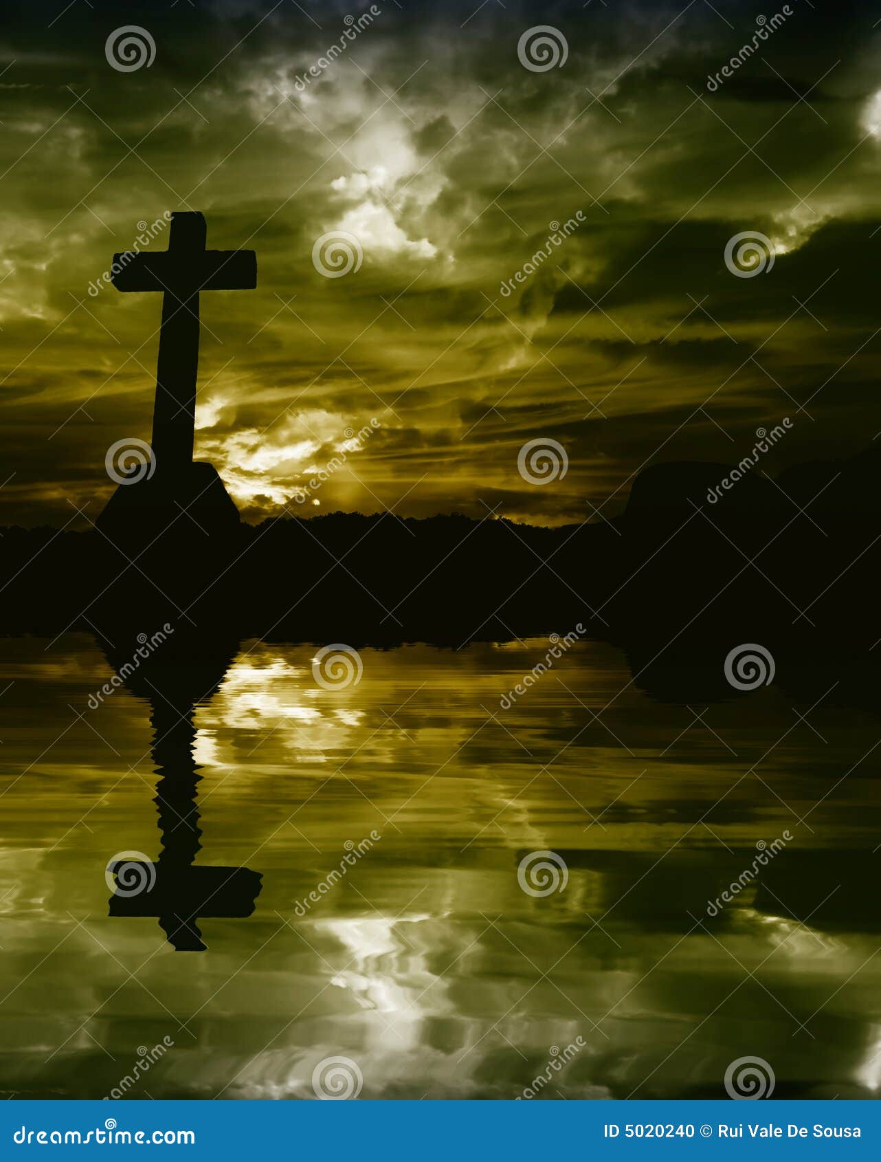 Cross stock photo. Image of almighty, graveyard, concept - 5020240