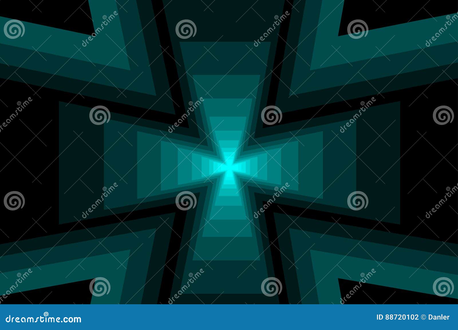 Cross - Abstract Geometric Background Stock Vector - Illustration of ...