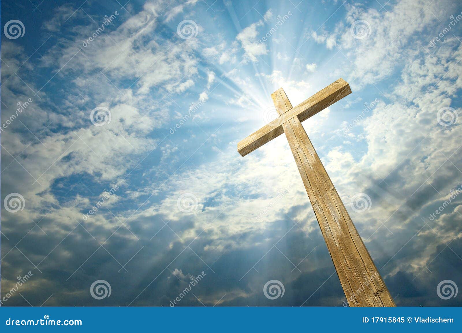 Cross against the sky stock image. Image of christmas - 17915845