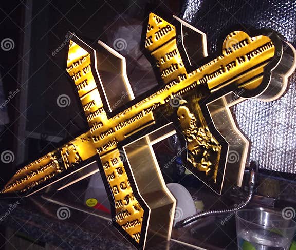 Cross stock image. Image of magic, alchemy, cross, light - 141865931