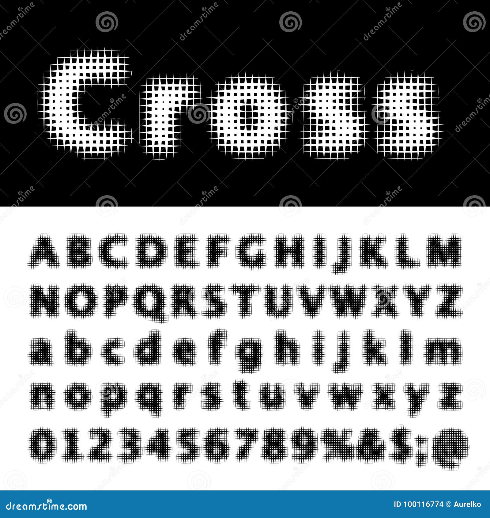 Cross alphabet stock vector. Illustration of grammar - 100116774