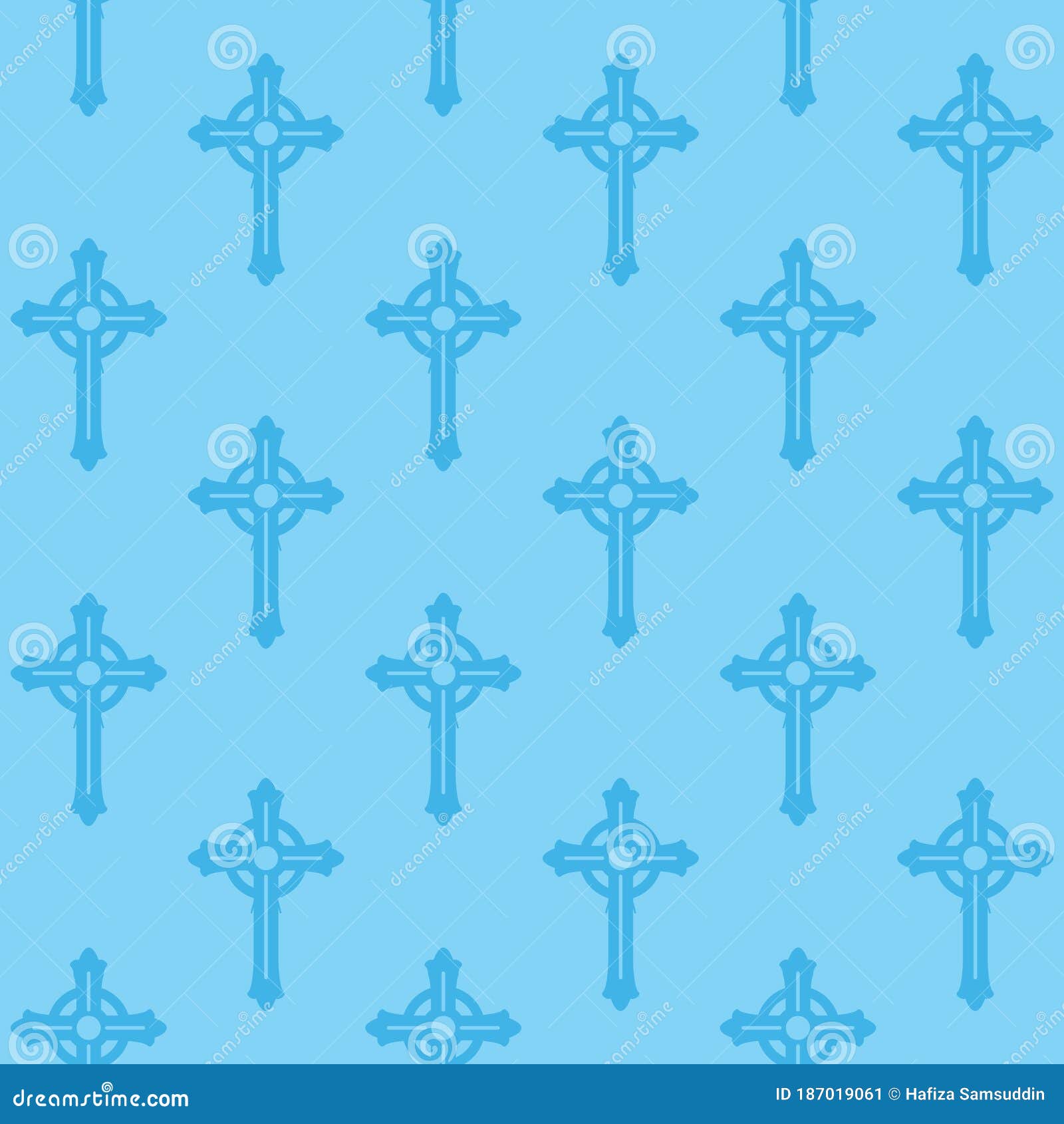 Cross Background. Vector Illustration Decorative Design Stock Vector ...