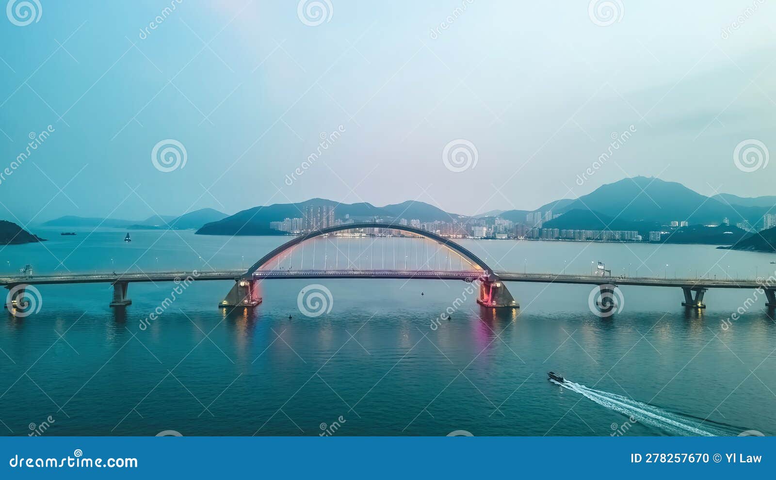 The Cross Bay Bridge a Tko, Hk May 15 2023 Editorial Image - Image of ...