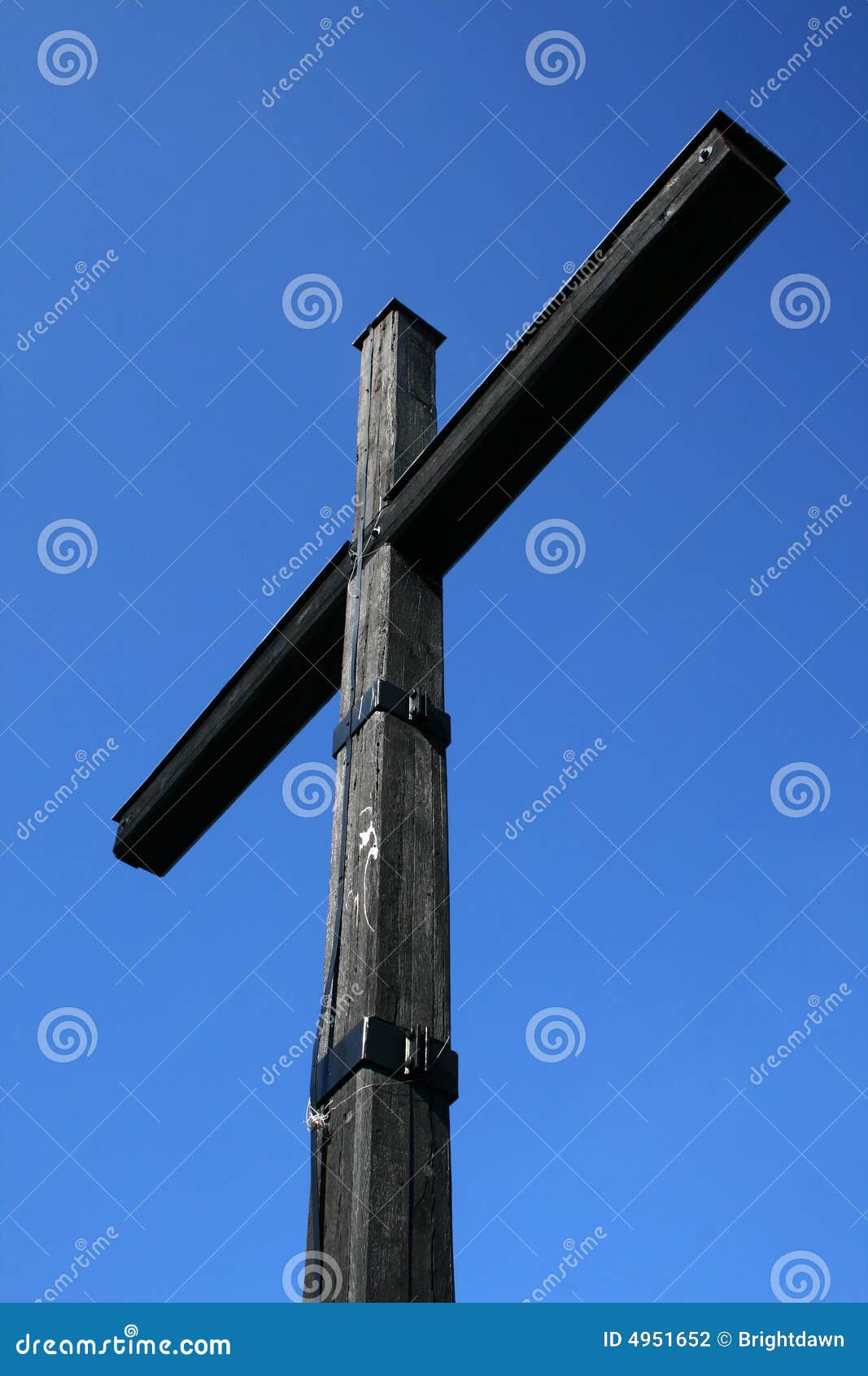 A Cross From Below Picture. Image: 4951652