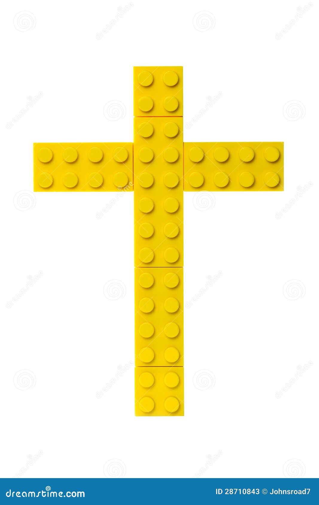 Cross of Blocks stock image. Image of sacred, cross, simple - 28710843
