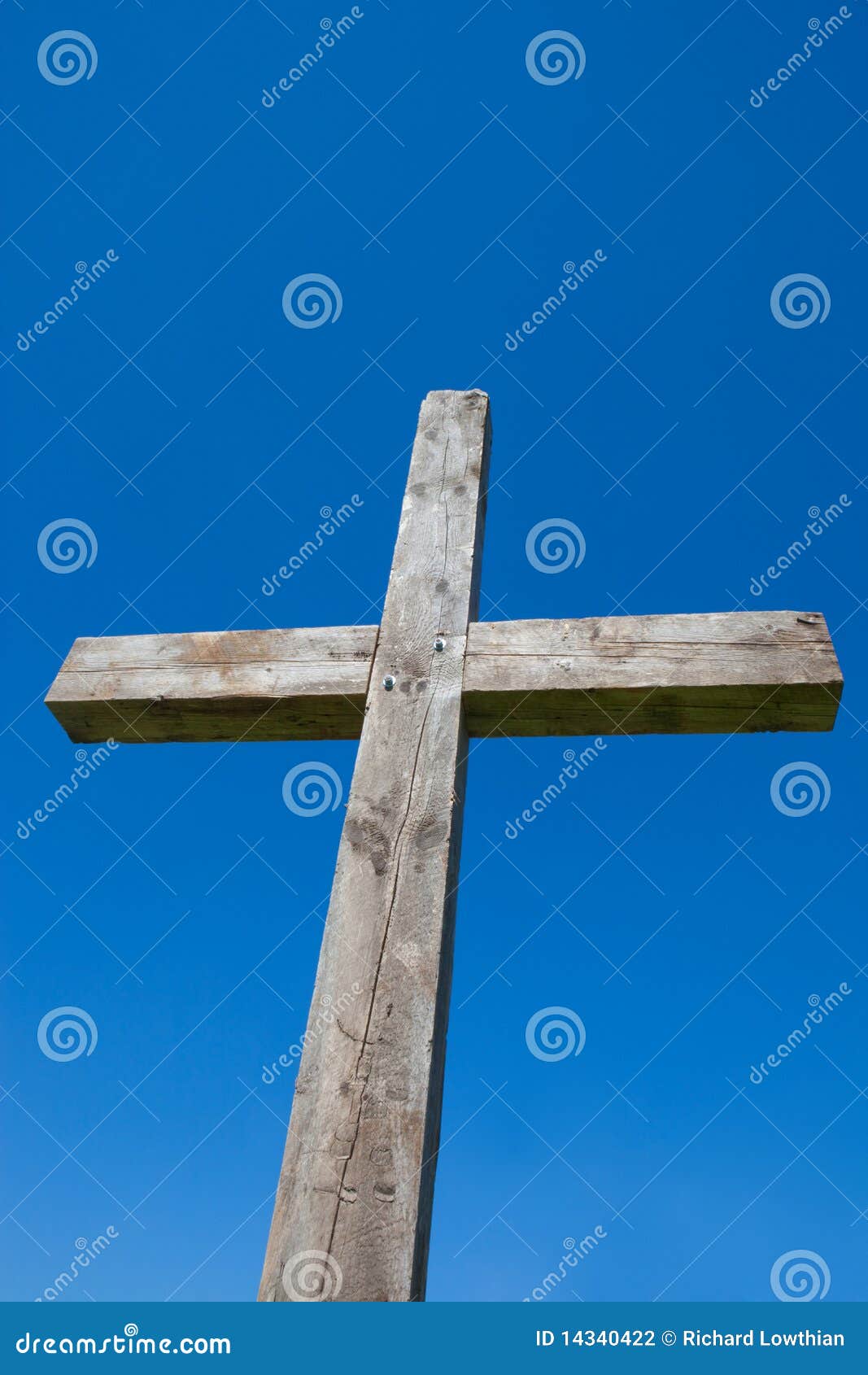 Cross with Blue Sky stock photo. Image of heavenly, lord - 14340422