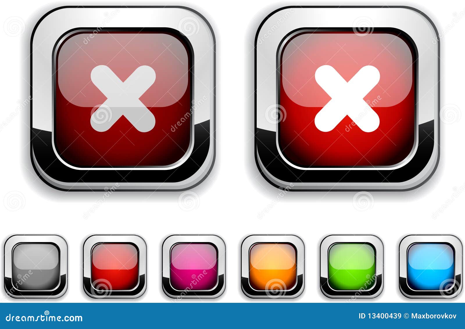Cross button. stock vector. Illustration of cross, black - 13400439