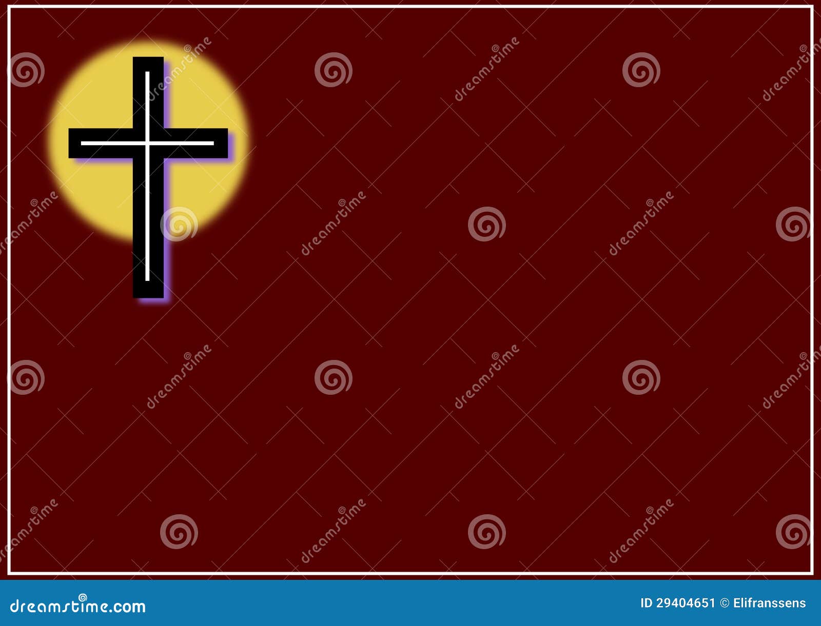 Cross card stock image. Illustration of cross, christianity - 29404651